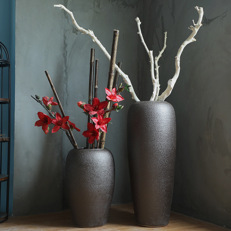 HIGH temperature fired porcelain luxury large outdoor decorative vases ...